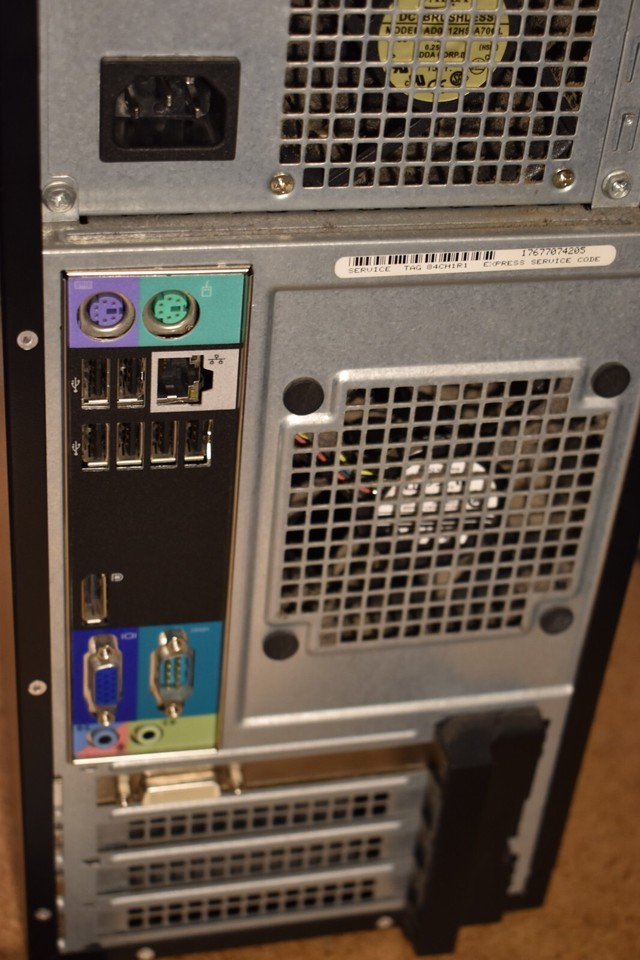 Dell i7 Windows XP Vintage Retro Classic Gaming PC AMD Radeon 1TB HD ...