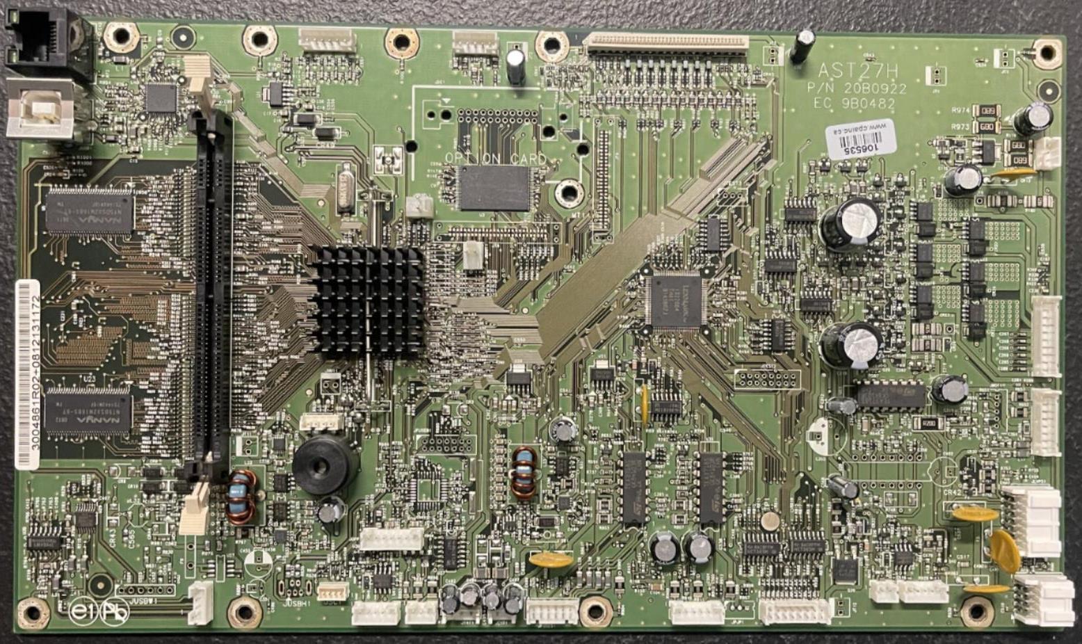 Lexmark 20B0922 C544dn Printer Main Formatter Logic PCB Board Card | eBay