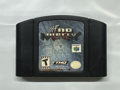 WWF No Mercy Wrestling Nintendo 64 N64 Original Authentic Tested ...