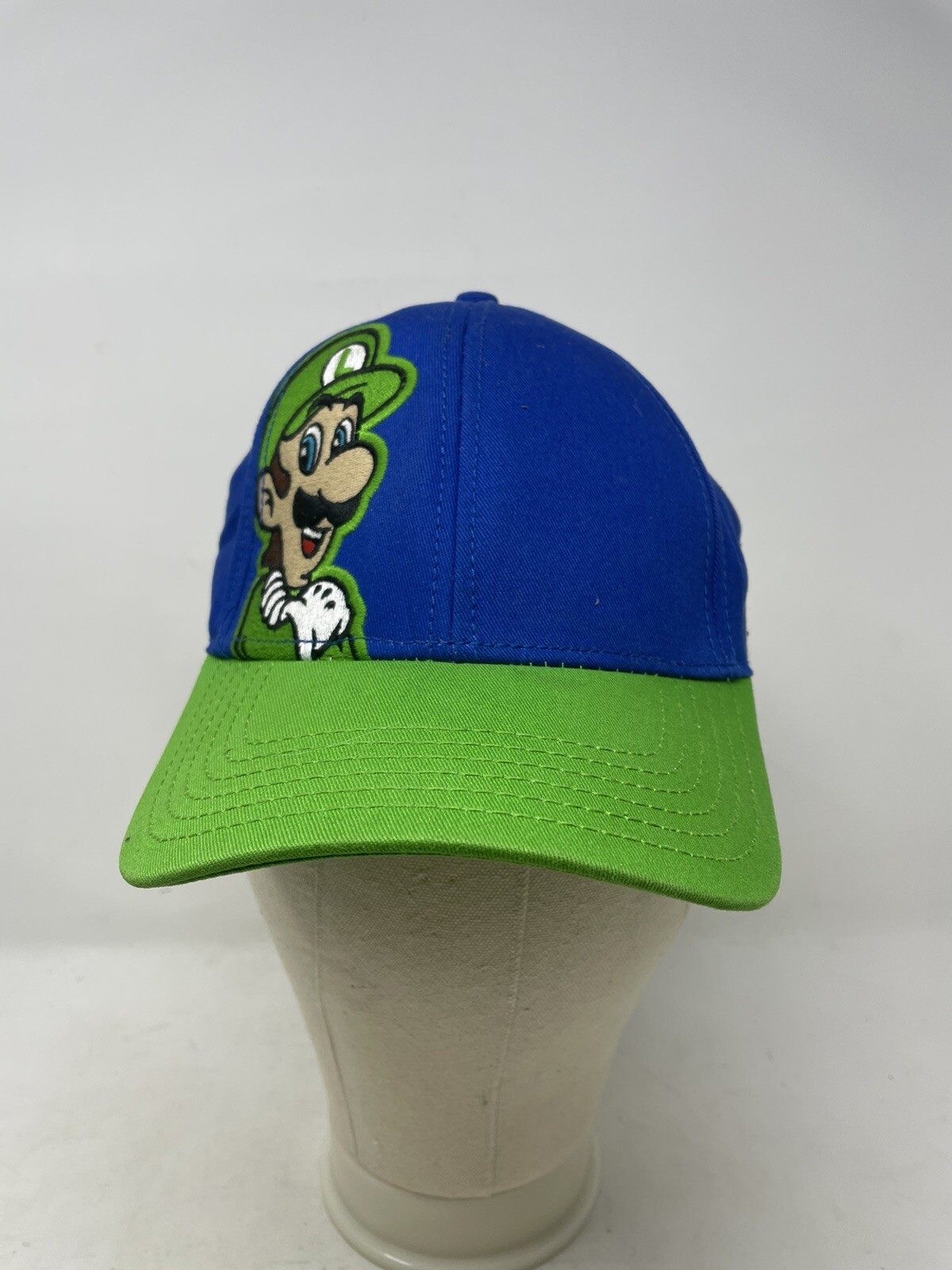 2012 Nintendo Super Mario Luigi Cap/Hat Youth Adjusta… - Gem