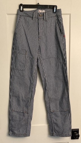 Imperfects Pants Sz 26 X 30 Courier Indigo Hickory Stripe Railroad ...