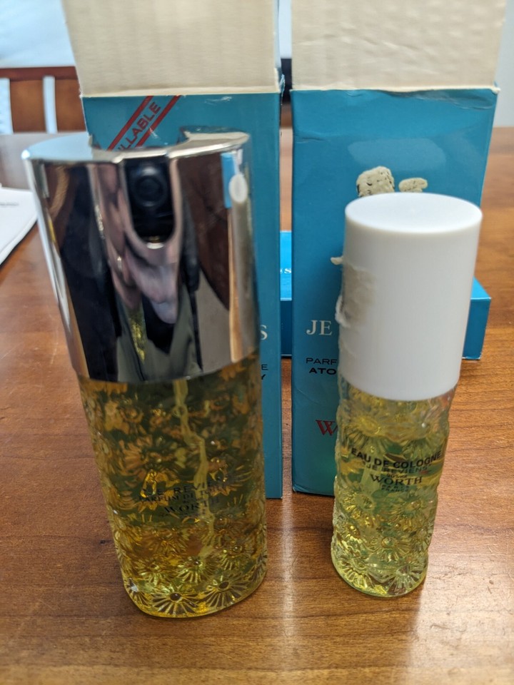 Je Reviens By WORTH Eau De Cologne Rare New in Box Paris Parfum Bundle See Pics | eBay