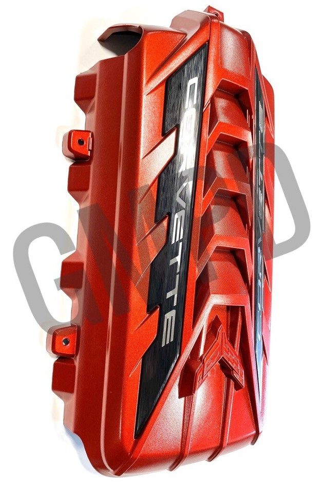 2020-2025 Chevrolet Corvette C8 Engine Cover | Edge Red | 12697368 ...