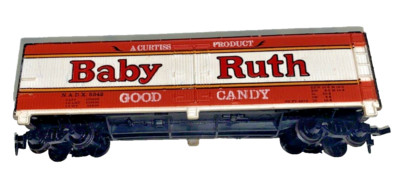 TYCO BABY RUTH~40 FOOT REEFER FREIGHT CAR #5342~ HO SCALE Plugged | eBay