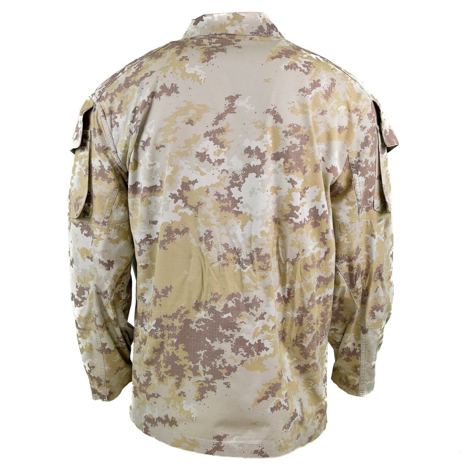 Genuine Italian Army Rip Stop Desert Vegetato camo Jacket combat field ...