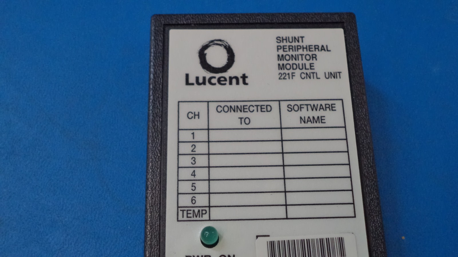 LUCENT 221F, GALAXY REM VG MONITOR, 108040932, PWPQASSAAA | eBay