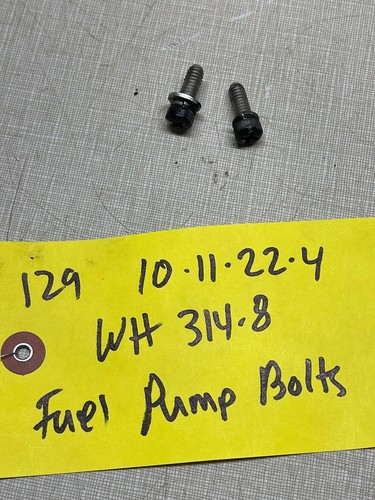 Toro Wheel Horse 314-8 Tractor Kohler M14 Engine Fuel Pump Bolts | eBay