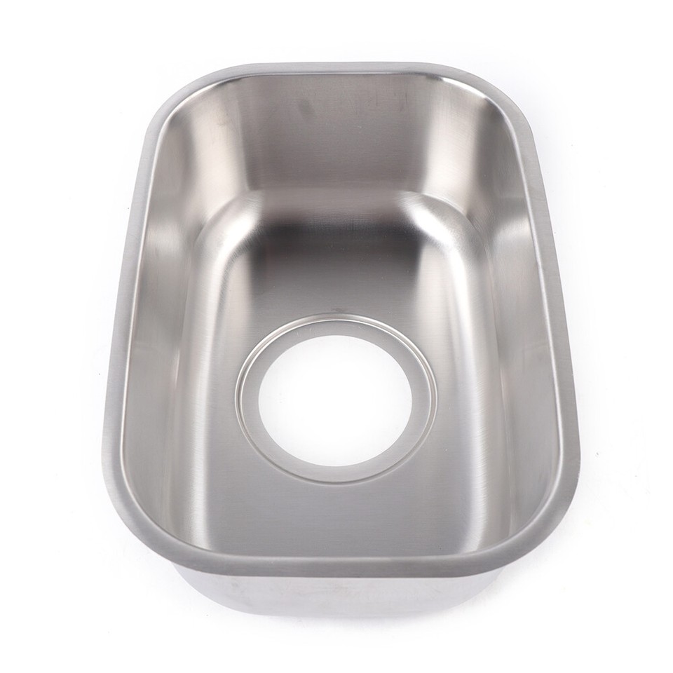 RV Caravan Hand Wash Basin Camper 304 Stainless Steel Kitchen Sink ...