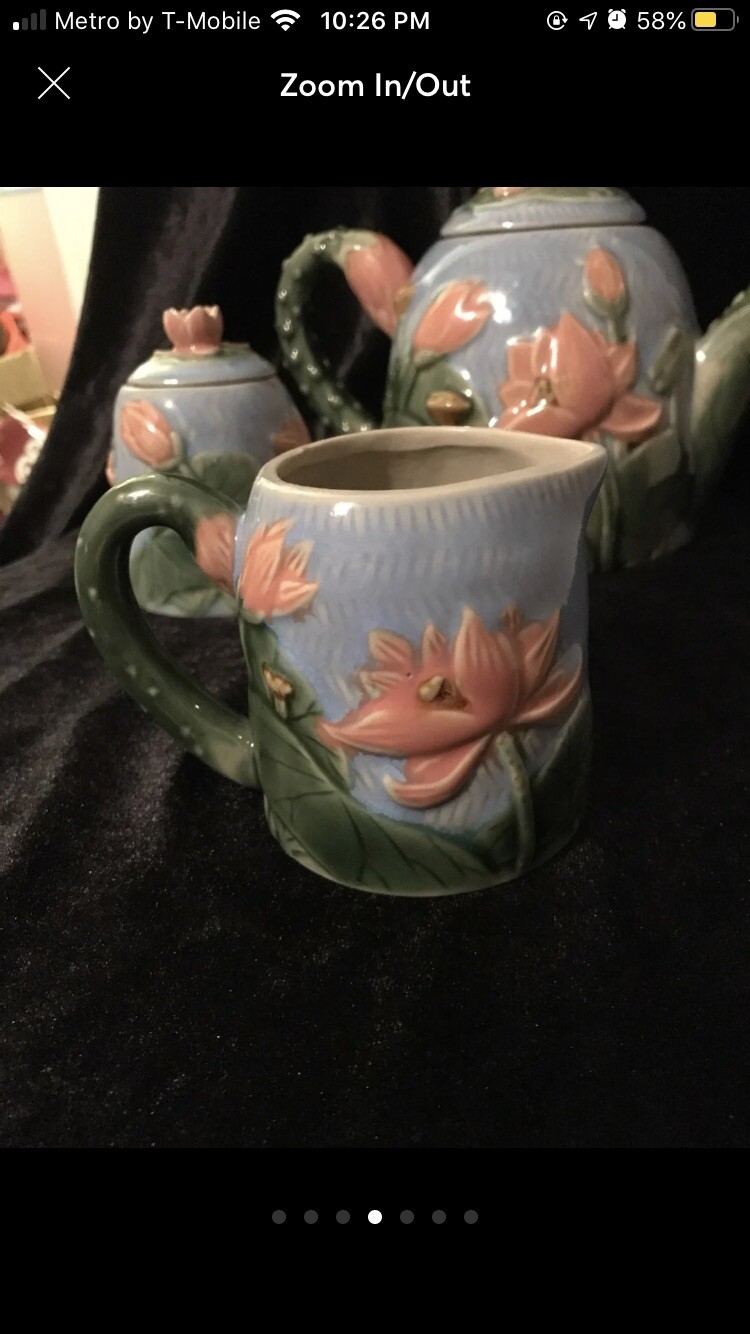 Henriksen Imports Tea Pot With Creamer And Sugar Bowl | eBay
