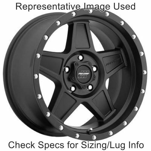 Pro Comp Wheels 5035-78573 35 Series Predator Wheel 17x8.5 5 on 5 Bolt ...