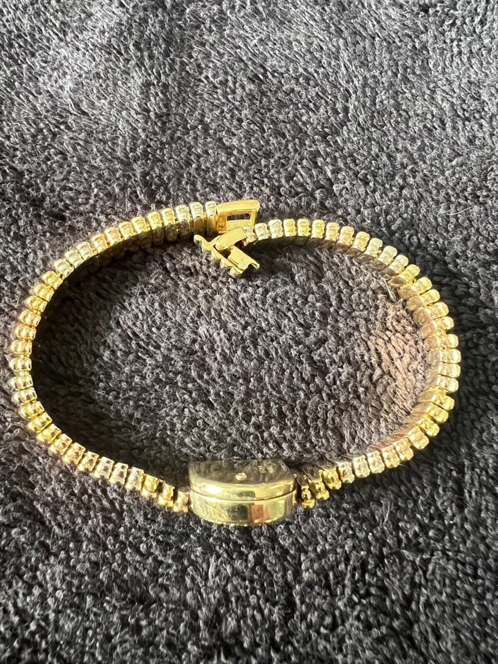 Rare 18K Gold Roberge Diamond Watch – One-of-a-Kind w/ Unverified Royal ...