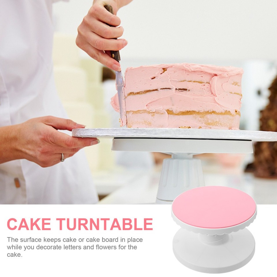 Professional Cake Decorating Turntable Mini Stand Revolving Decoration ...