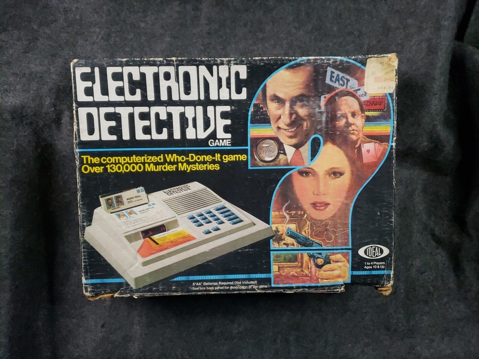 Vintage 1979 Ideal Don Adam’s Electronic Detective Game ...