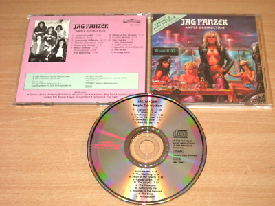 Jag Panzer CD - Ample Destruction / 1989 PRESS in MINT | eBay