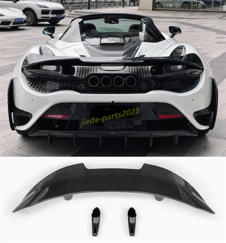 For McLaren 720S 2017-2021 765lt Style Dry Carbon Fiber Car Rear ...