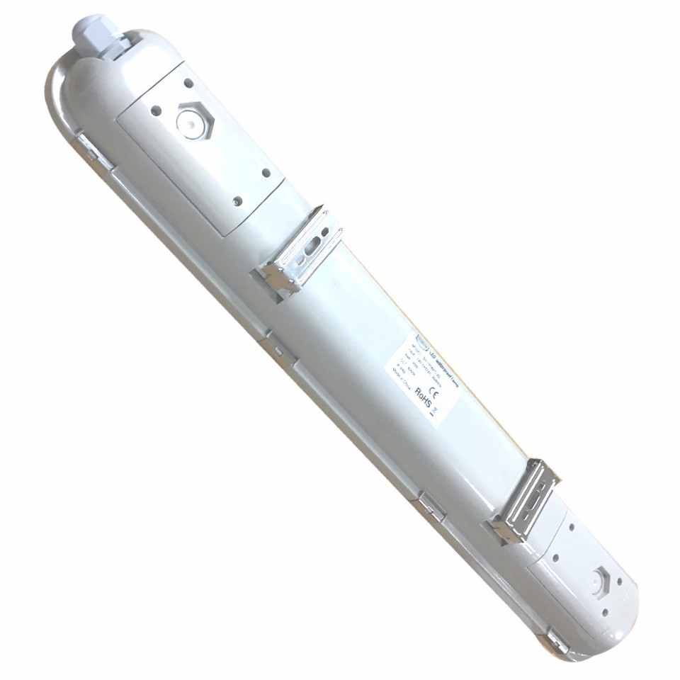 Led Waterproof Batten Fitting Commercial Surface mount T8 2ft 4ft 5ft ...