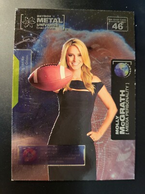 2021 Skybox Metal Universe Molly McGrath RC Media card #46 | eBay