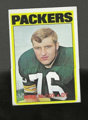 1972 TOPPS MIKE MCCOY #172 GREEN BAY PACKERS | eBay