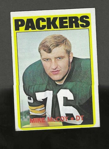 1972 TOPPS MIKE MCCOY #172 GREEN BAY PACKERS | eBay