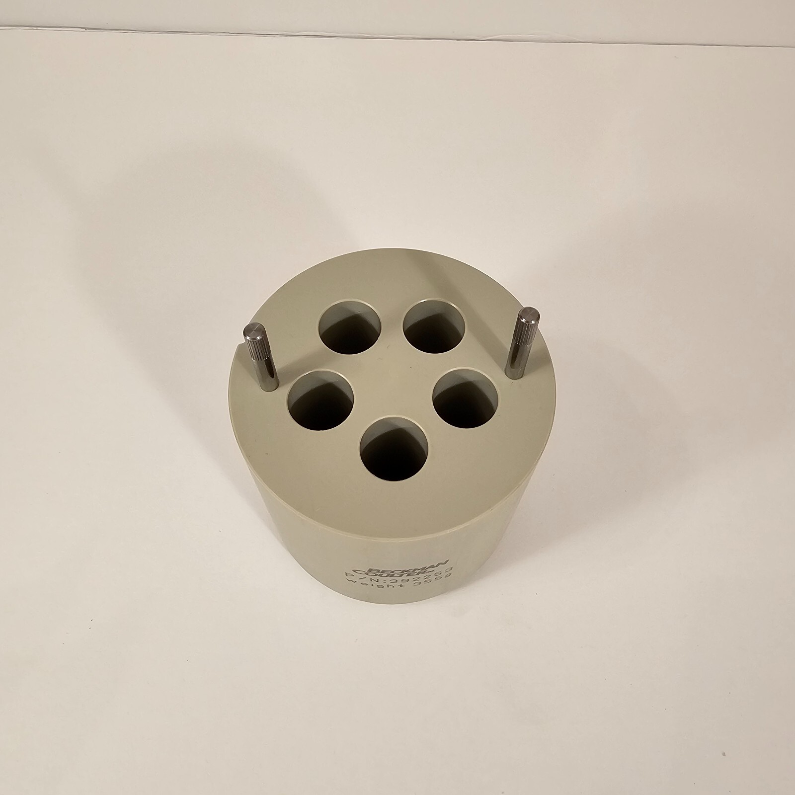 Set Beckman Coulter 392253 Adapter 5x15 Ml Conical Tube Weight 358g for ...