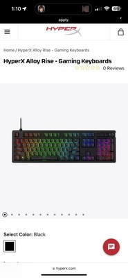 HyperX Alloy Rise - Gaming Keyboards | eBay