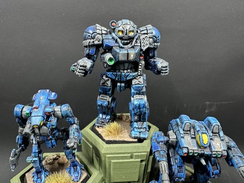 Pro Painted Battletech Battlemech Lance Hansen’s Rough Riders | eBay