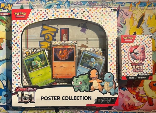 Pokemon 151 Sealed Booster Bundle & Poster Collection Pokemon TCG | eBay