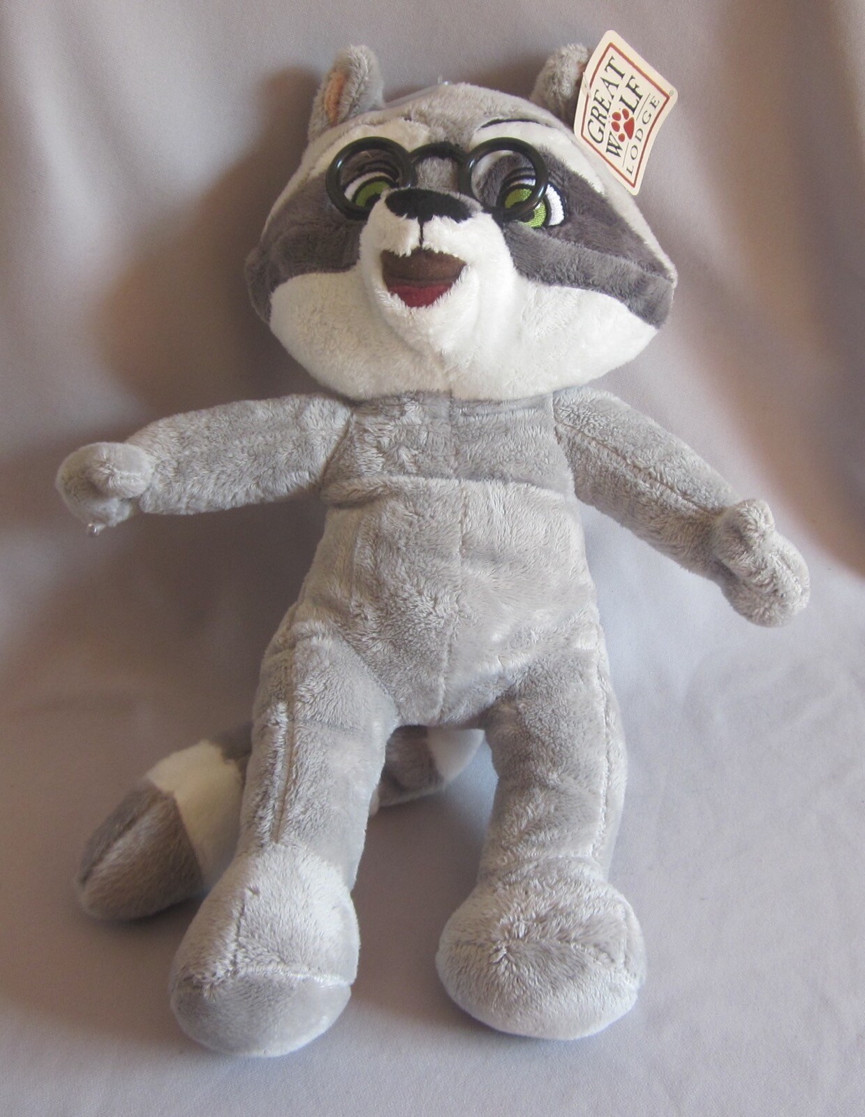 Oliver Raccoon Great Wolf Lodge Plush Toy Fiesta 16" NWT | eBay