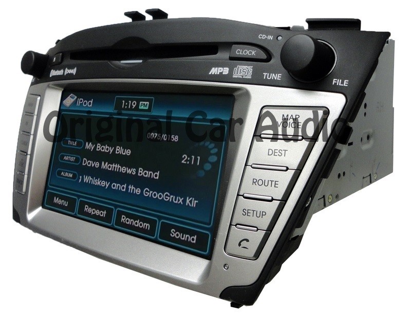 2010 - 2013 Hyundai Tucson OEM AM FM Radio Navigation Stereo XM MP3 CD ...