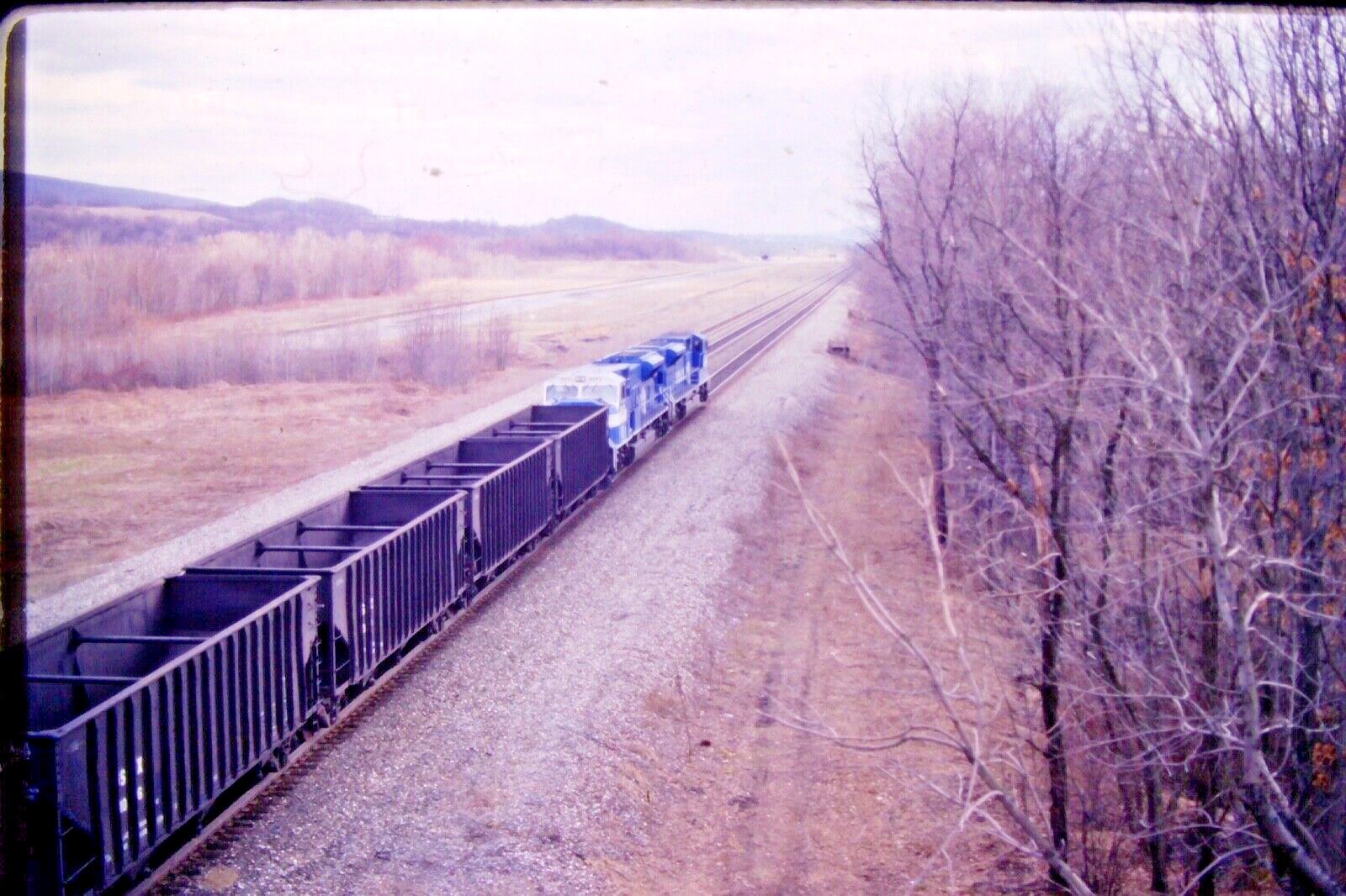Kodachrome Original Slide Conrail EMD SD80 Diesel #4110 (1996) Item # ...