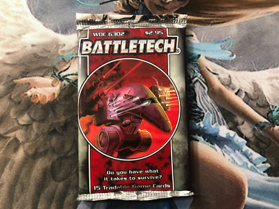 Battletech "Base 6302" 15-Card Sealed Booster Pack X1 | eBay