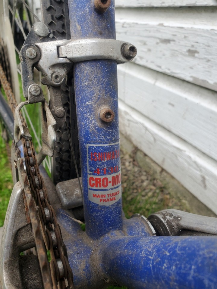 Vintage Rare Early Cyclocross Gravel Bicycle Ross Mt Hood XC 4130 ...