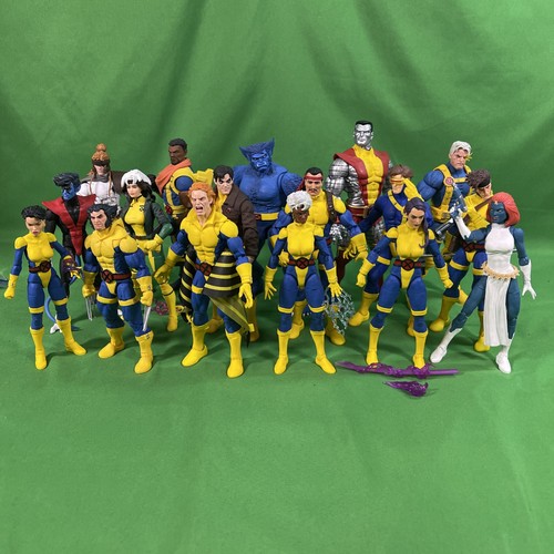 Marvel Legends X-Men Team Jim Lee BANSHEE WOLVERINE Lot of 17 CUSTOM ...