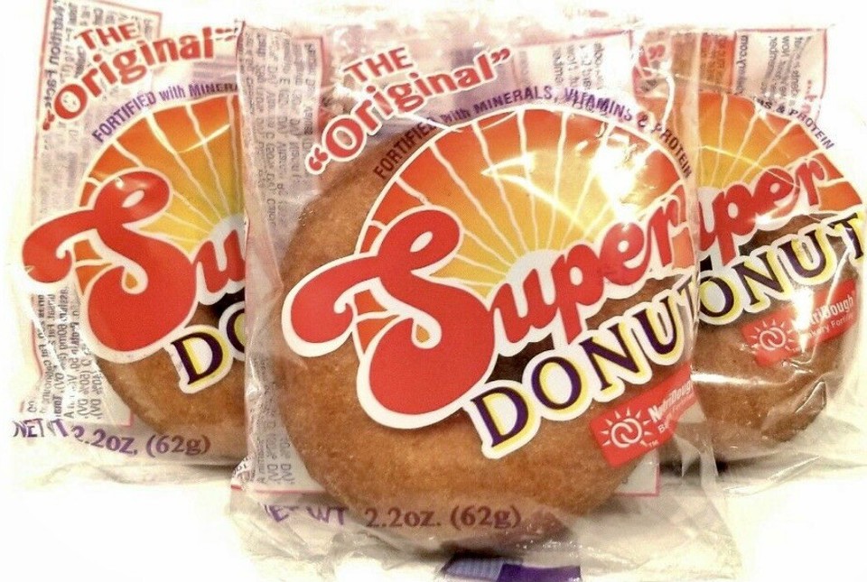 Super Bakery Original SUPER DONUT, 2.25 Ounce 40 Donuts | eBay