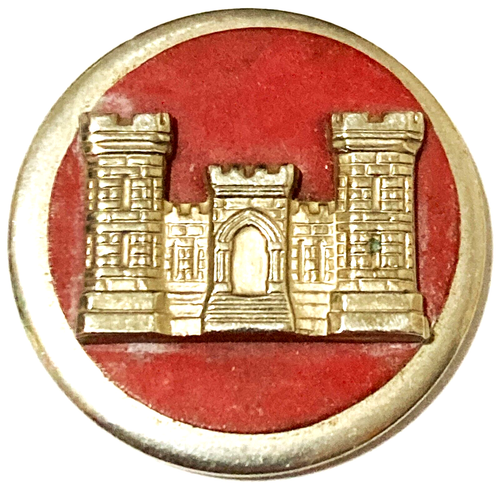 US Army Crest DI/DUI Pin: Engineer collar brass | eBay