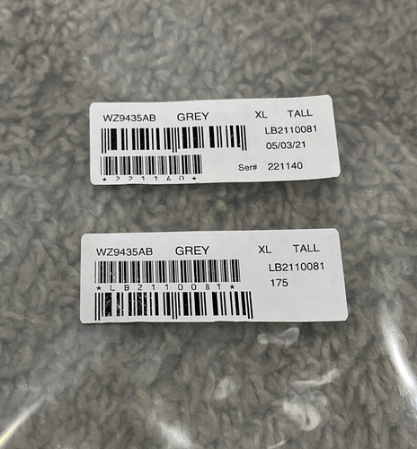 WZ9435AB BLAUER Chempak XRT Suit 2018 edition/ Biohazard Suit/ Size XL ...