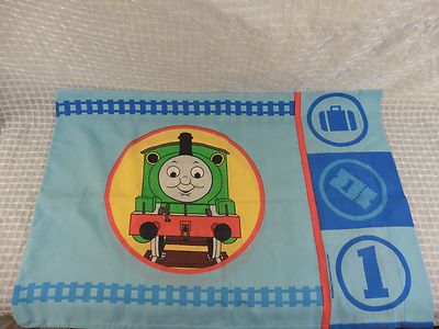 THOMAS THE TRAIN Standard Size Pillowcase (2-Sided) 70/30 Blend by Dan ...