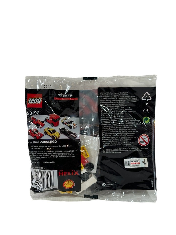 Lego 30192 Ferrari Shell Promo Ferrari F40 - Rückzugmotor Neu Polybag ...