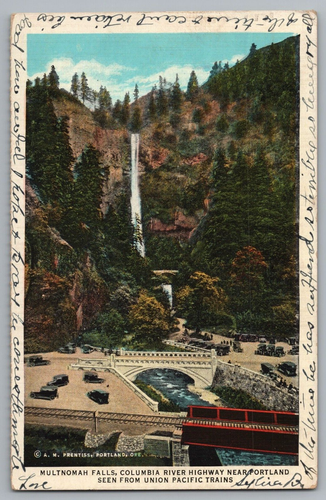 Multnomah Falls, Portland, Oregon Postcard | eBay