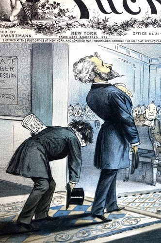 Opening Session 47 Congress 1880 ROSCOE CONKLING PROUD OTHER NY SENATOR ...