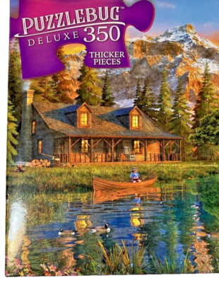 The Old Log Cabin Jigsaw Puzzle 350 pieces Puzzlebug | eBay
