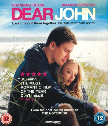Dear John (2010) Blu-Ray, Channing Tatum, Amanda Seyfried, Richard Jenkins | eBay