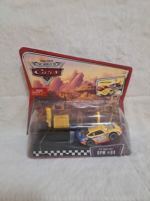 Disney Pixar World of Cars Pit Row Race-Off RPM #64 Launch & Race NEW ...