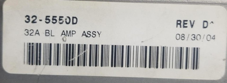 HAAS BRUSHLESS SERVO AMPLIFIER 32-5550D | eBay