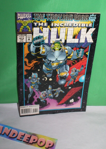 Marvel The Incredible Hulk The Troyjan War Direct Edition Part 1 Of 4 ...