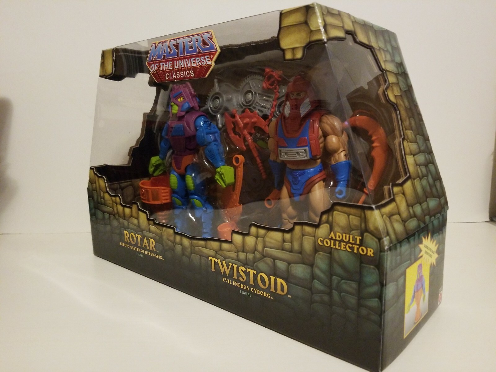 Motu Classics Rotar and Twistoid Masters of The Universe Matty ...
