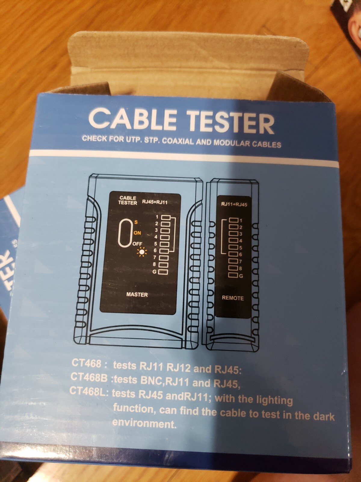 CABLE TESTER CT468 SERIES CT468 RJ45 | eBay