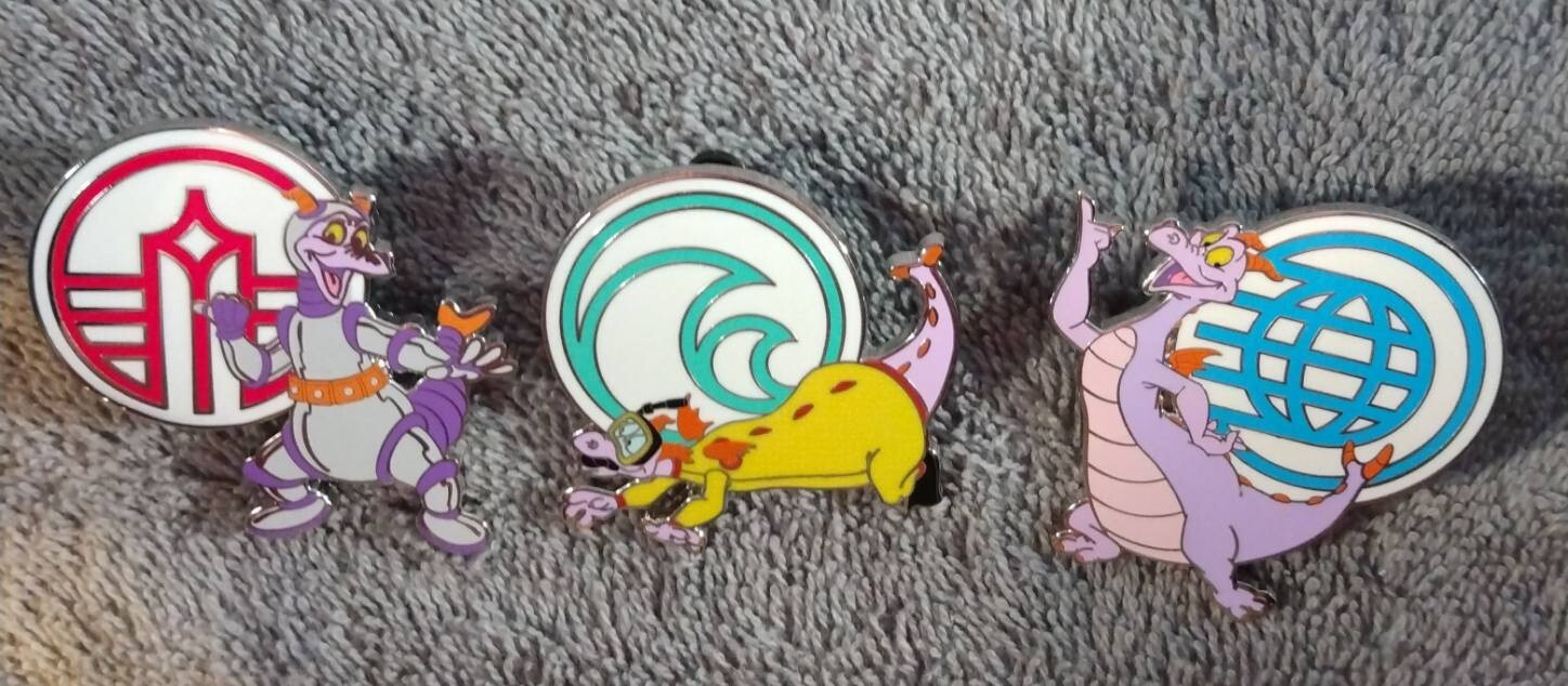 2022 Disney EPCOT 40th Anniversary Figment Symbols Mystery Play Pin ...