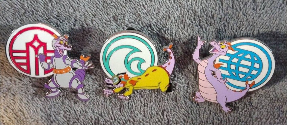 2022 Disney EPCOT 40th Anniversary Figment Symbols Mystery Play Pin ...