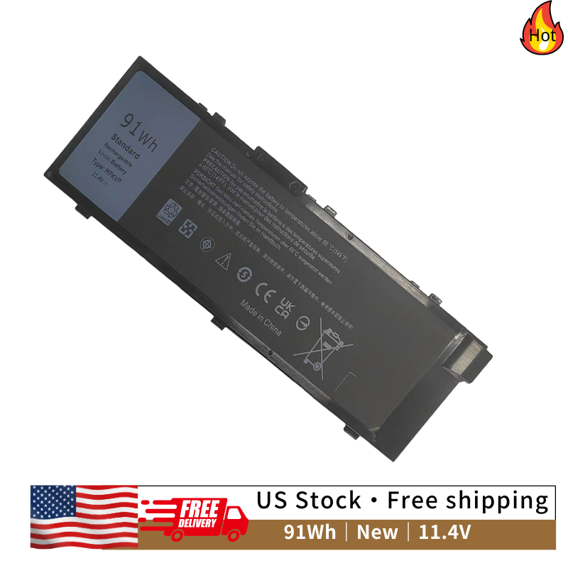 US M7510 Battery For Dell Precision 7520 17 7710 7720 MFKVP 0FNY7 M7710 ...